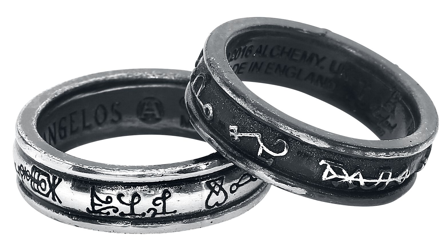 Demons and Angels | Alchemy Gothic Ring | Large