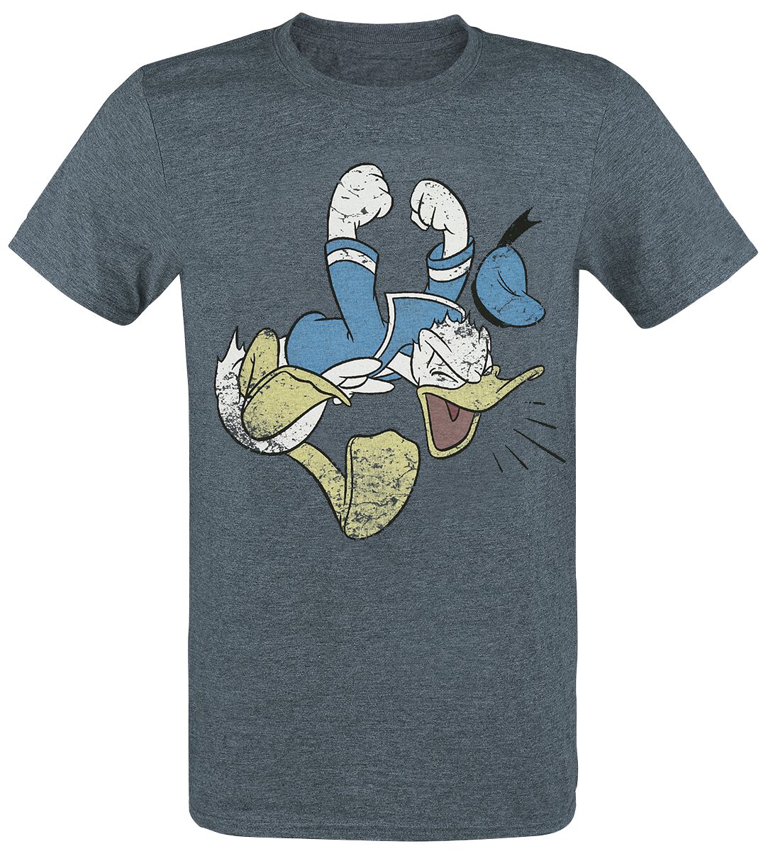 Donald Duck - Angry Duck | Mickey & Minnie Mouse T-shirt | Large