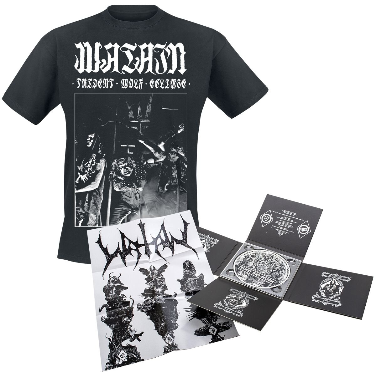 Trident wolf eclipse | Watain CD | Large
