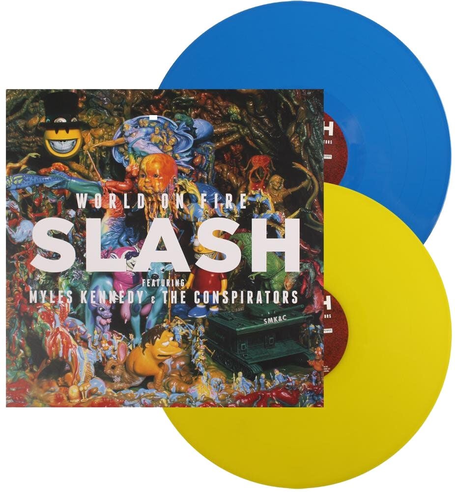 world on fire slash vinyl