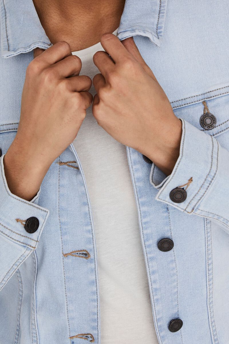 Debra Denim Jacket | Noisy May Denim jas | Large